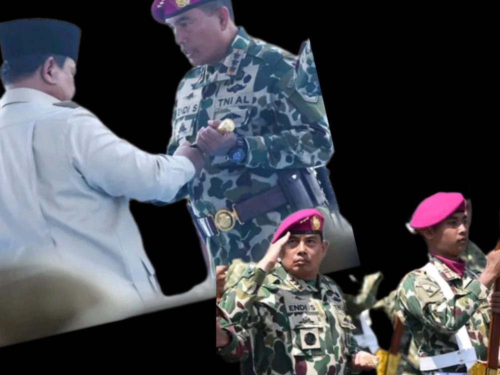 Dr. Endi Supardi Resmi Jabat Pangkormar Pertama Berpangkat Letjen TNI ...